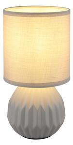 Globo 21730G - Namizna svetilka SYLAS 1xE14/40W/230V siva | FAVI.si