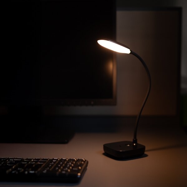 Zuma Line 1961-BK-LED Polnilni namizna svetilka LED/7W/1200mAh 3000 ...