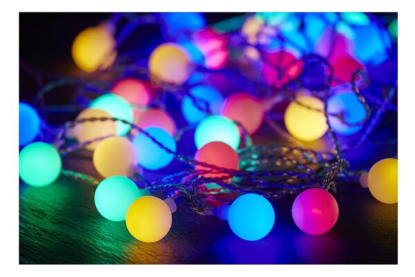 Svetlobna veriga Star Trading Partylights Berry Multi, 50 luči | FAVI.si