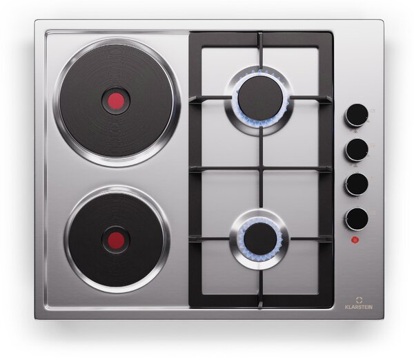 Klarstein MultiChef 4 Hot Plate, električna in plinska kuhalna plošča ...