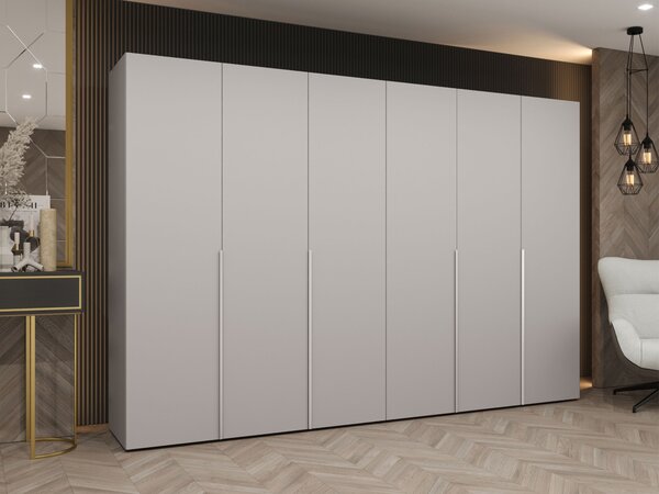 Garderobna omara Hartford 539, Kašmir, 202x300x52cm, Vrata omare: S ...