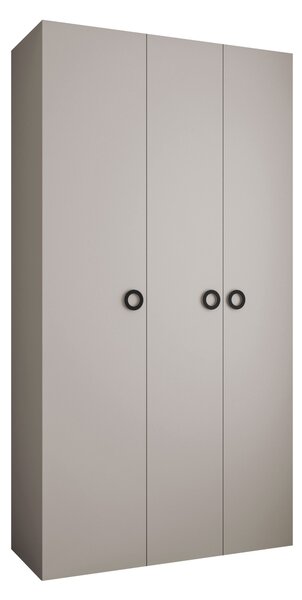 Garderobna omara Hartford 544, Kašmir, Črna, 246x130x42cm, Vrata omare ...
