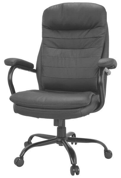 MID.YOU Pisarniški Stol Relax Xxl B, Pu, Črna | FAVI.si
