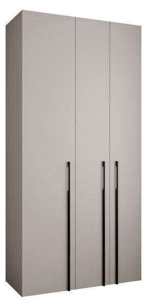 Garderobna omara Hartford 571, Kašmir, Črna, 246x120x42cm, Vrata omare ...